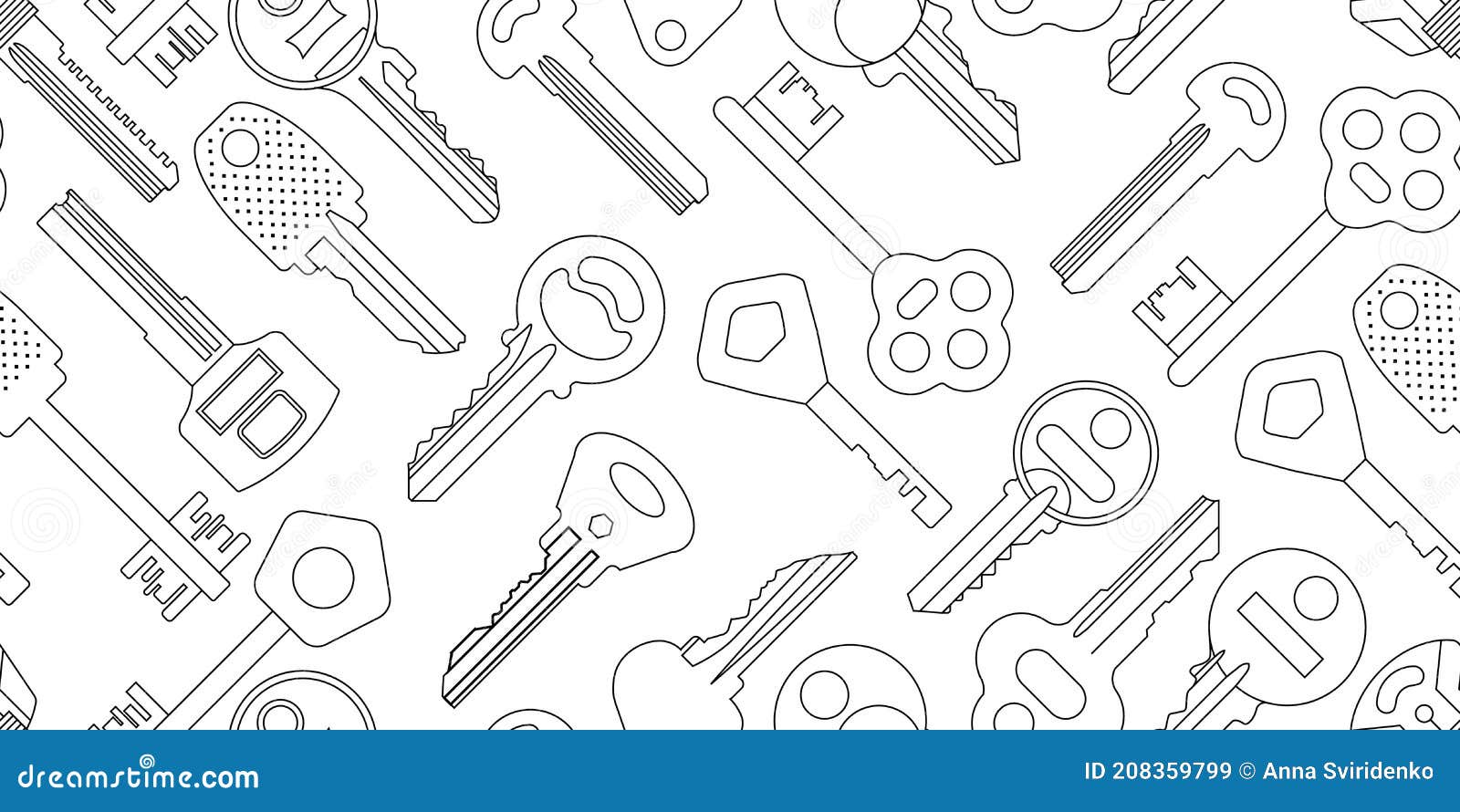 Passkey Linear Icon. Modern Outline Passkey Logo Concept On Whit Vector ...