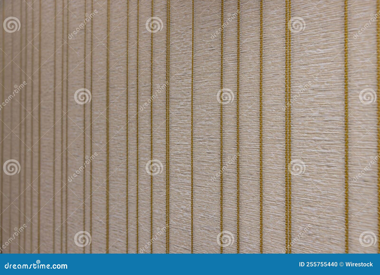 Linear Light Brown Wallpaper in Closeup Stock Photo - Image of ...