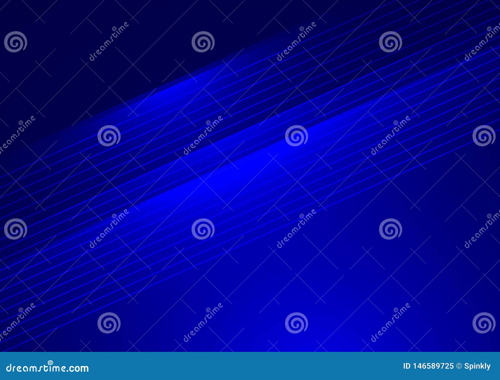Linear Lines Running Across Blue Background Stock Image - Image of ...