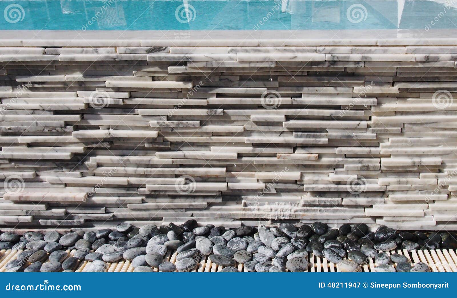 Linear marble stacking stock image. Image of linear, pool - 48211947