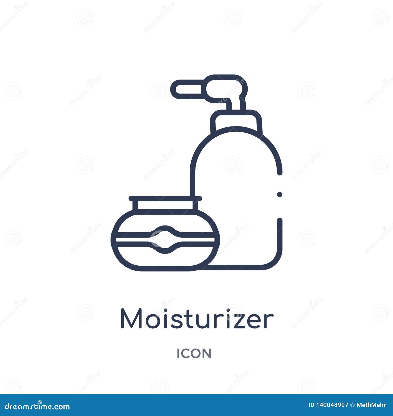 Moisturizer Icon. Trendy Moisturizer Logo Concept On White Background ...
