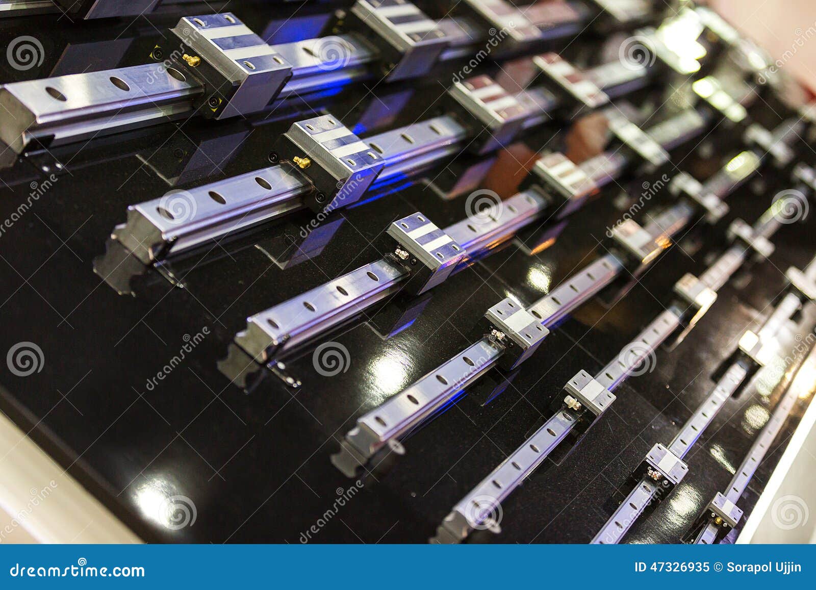Linear Motor Guide & LM Guide Stock Image - Image of liner, motor: 47326935