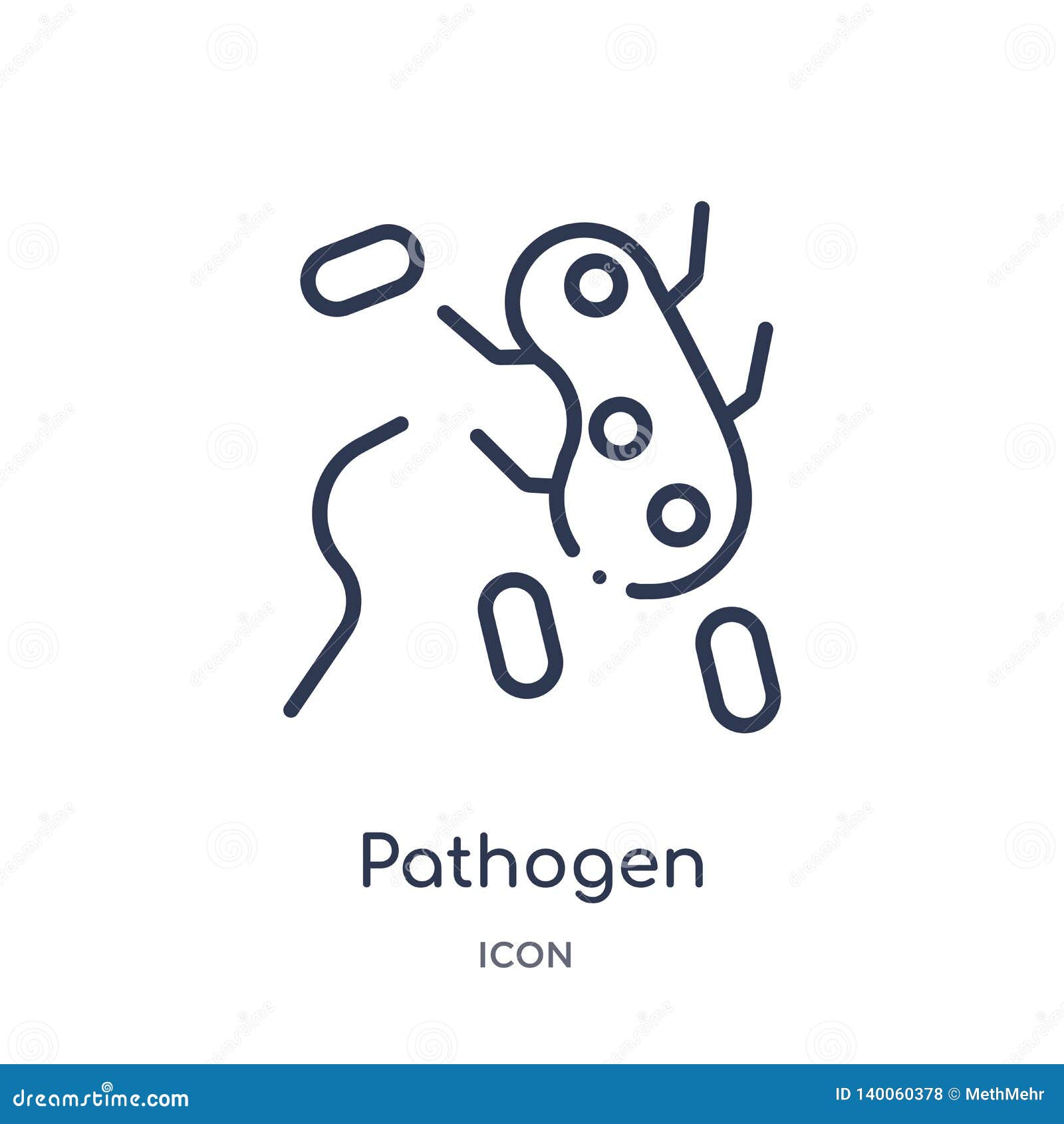Pathogen Icon From Hygiene Collection. Vector Illustration ...
