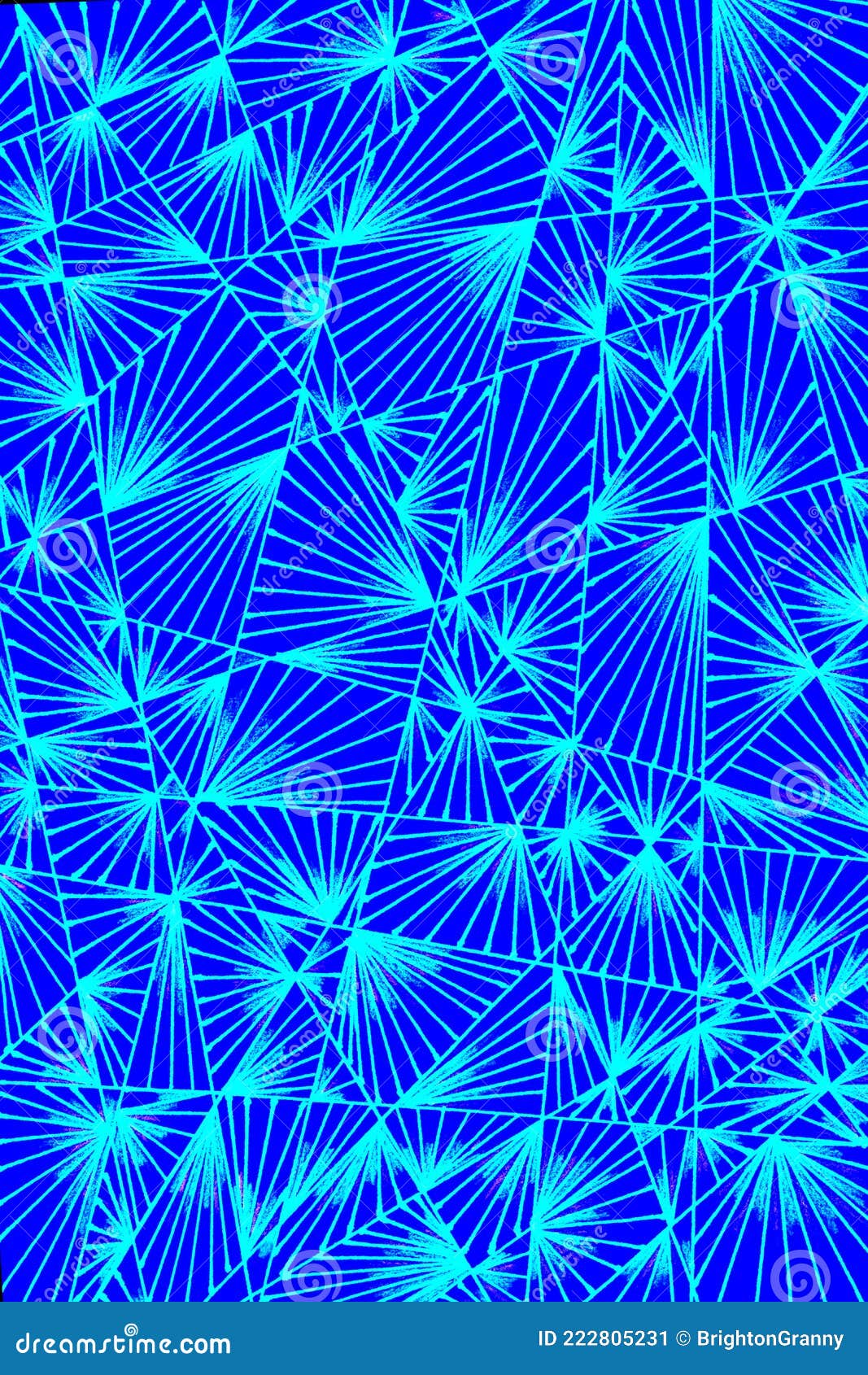 Linear Pattern of Blue Radiating Lines Stock Image - Image of pale ...