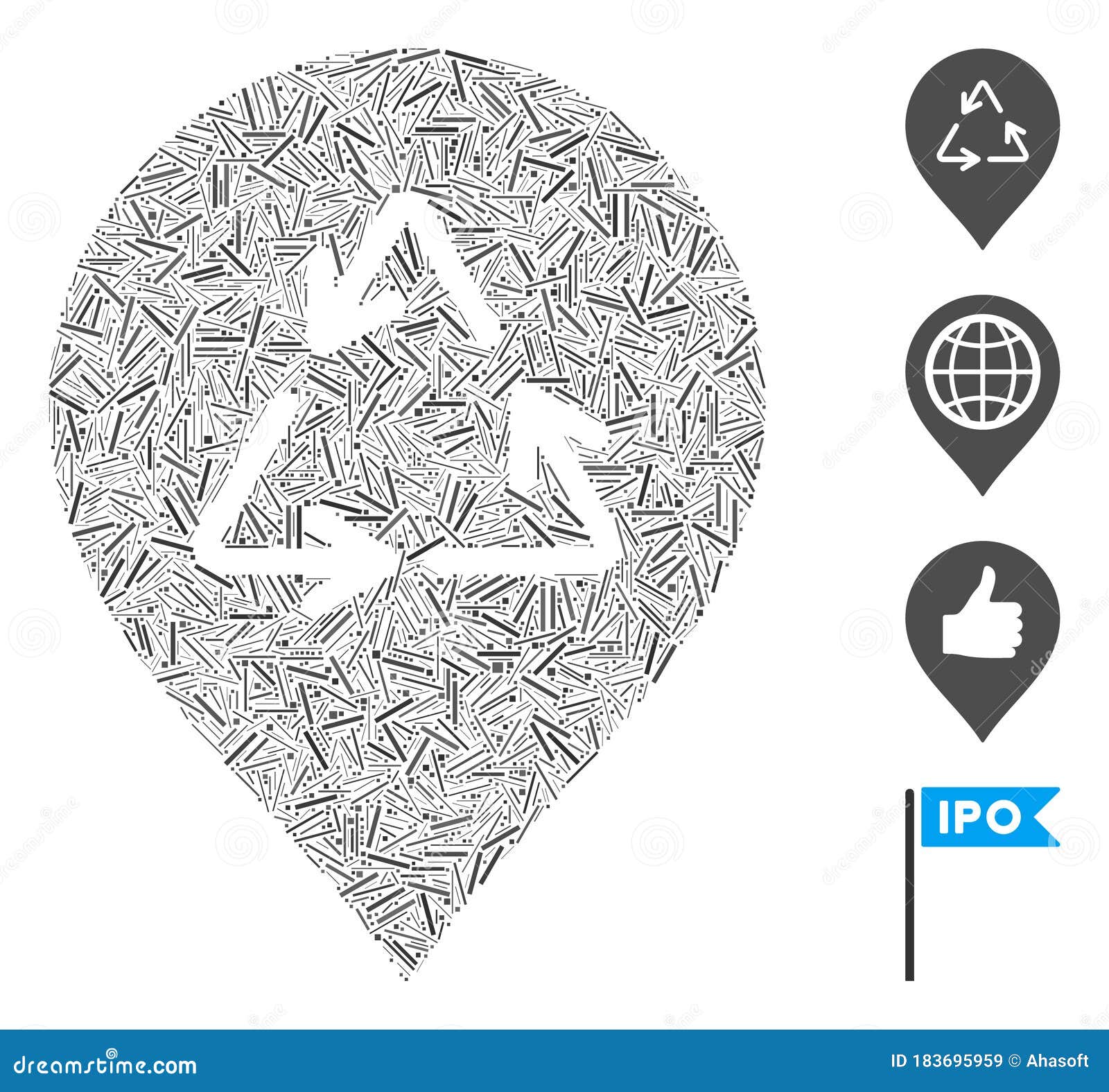 Linear Recycling Factory Icon From Ecology Outline Collection. Thin ... Linear Recycling Factory Icon From Ecology Outline Collection. Thin ...