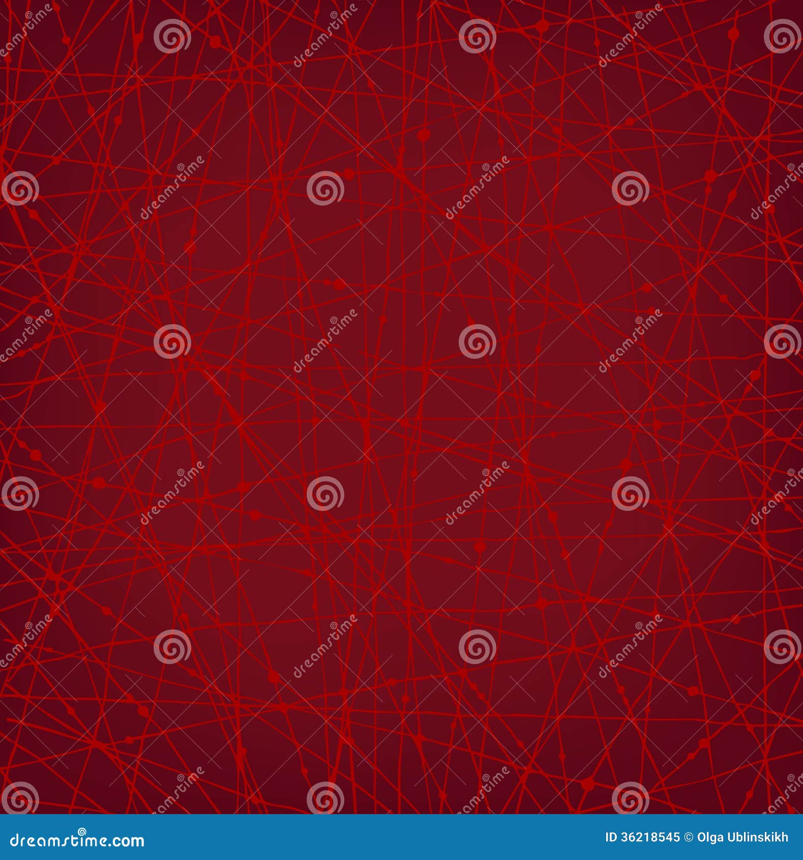 Linear Red Network Texture with Dots Stock Illustration - Illustration ...