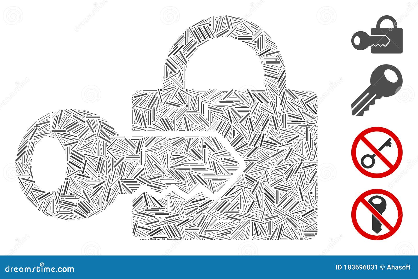 Passkey Linear Icon. Modern Outline Passkey Logo Concept On Whit Vector ...