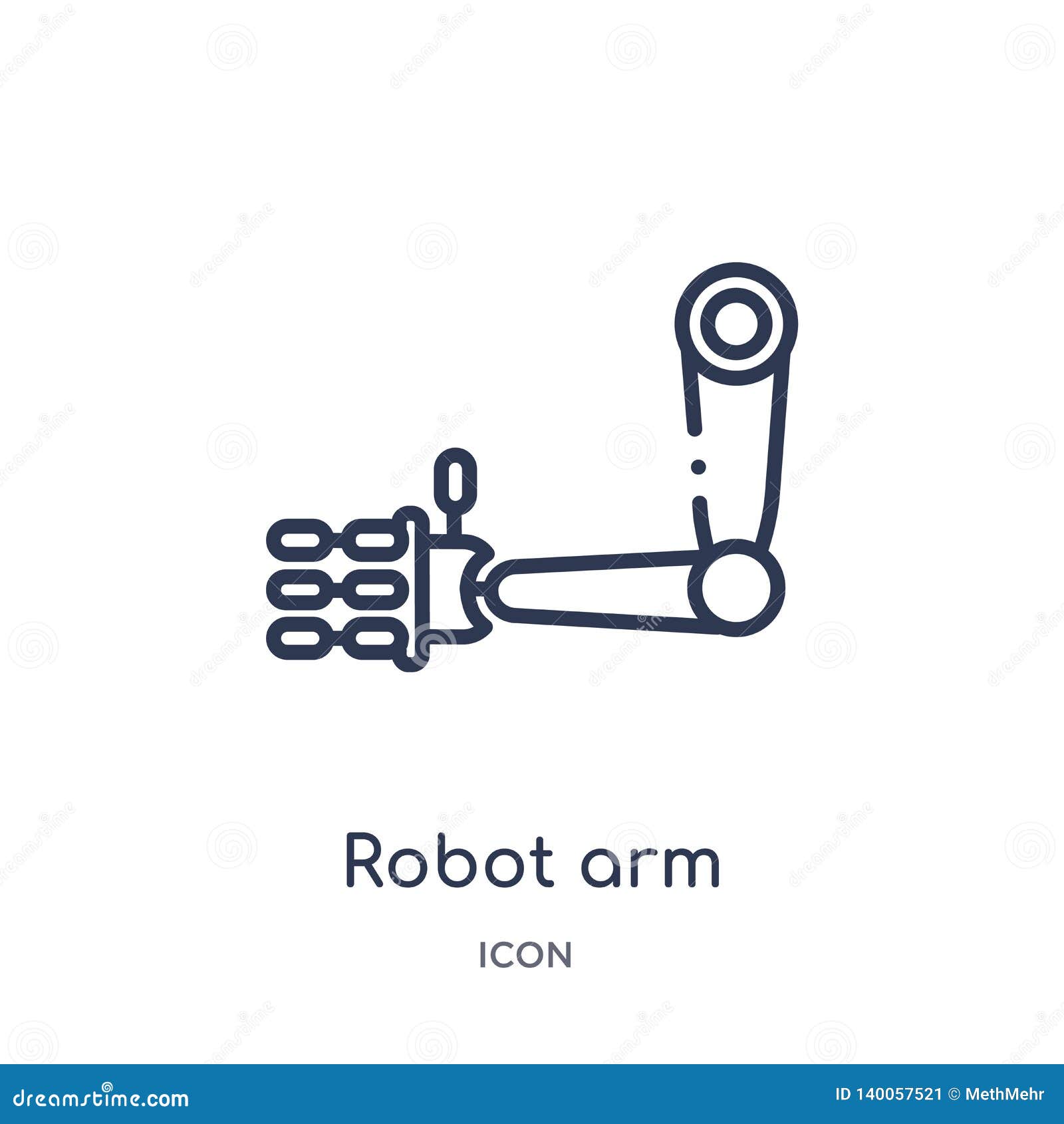 Linear Robot Icon From Artifical Intelligence Outline Collection. Thin ... Linear Robot Icon From Artifical Intelligence Outline Collection. Thin ...