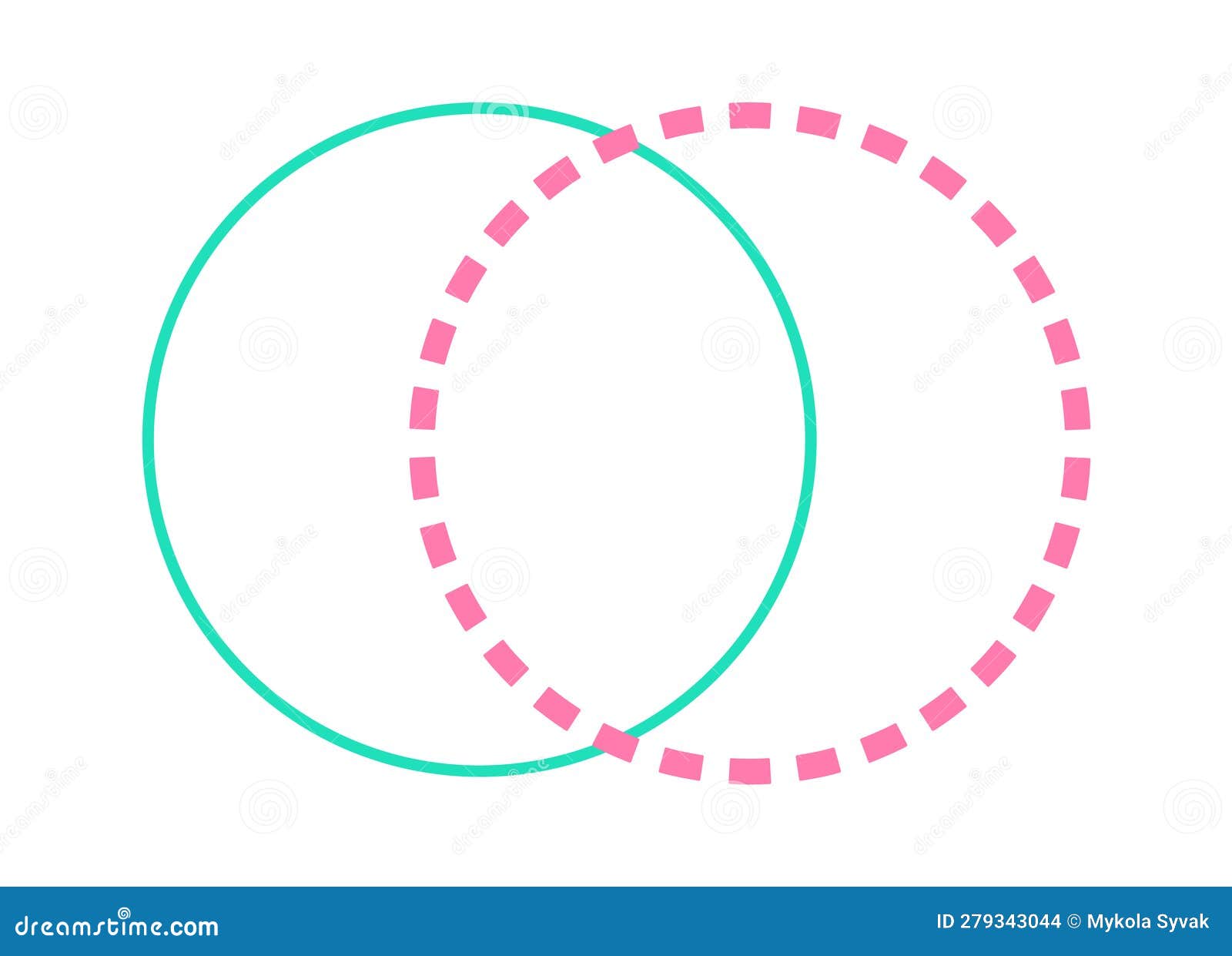 Linear Rounded Element stock vector. Illustration of icon - 279343044