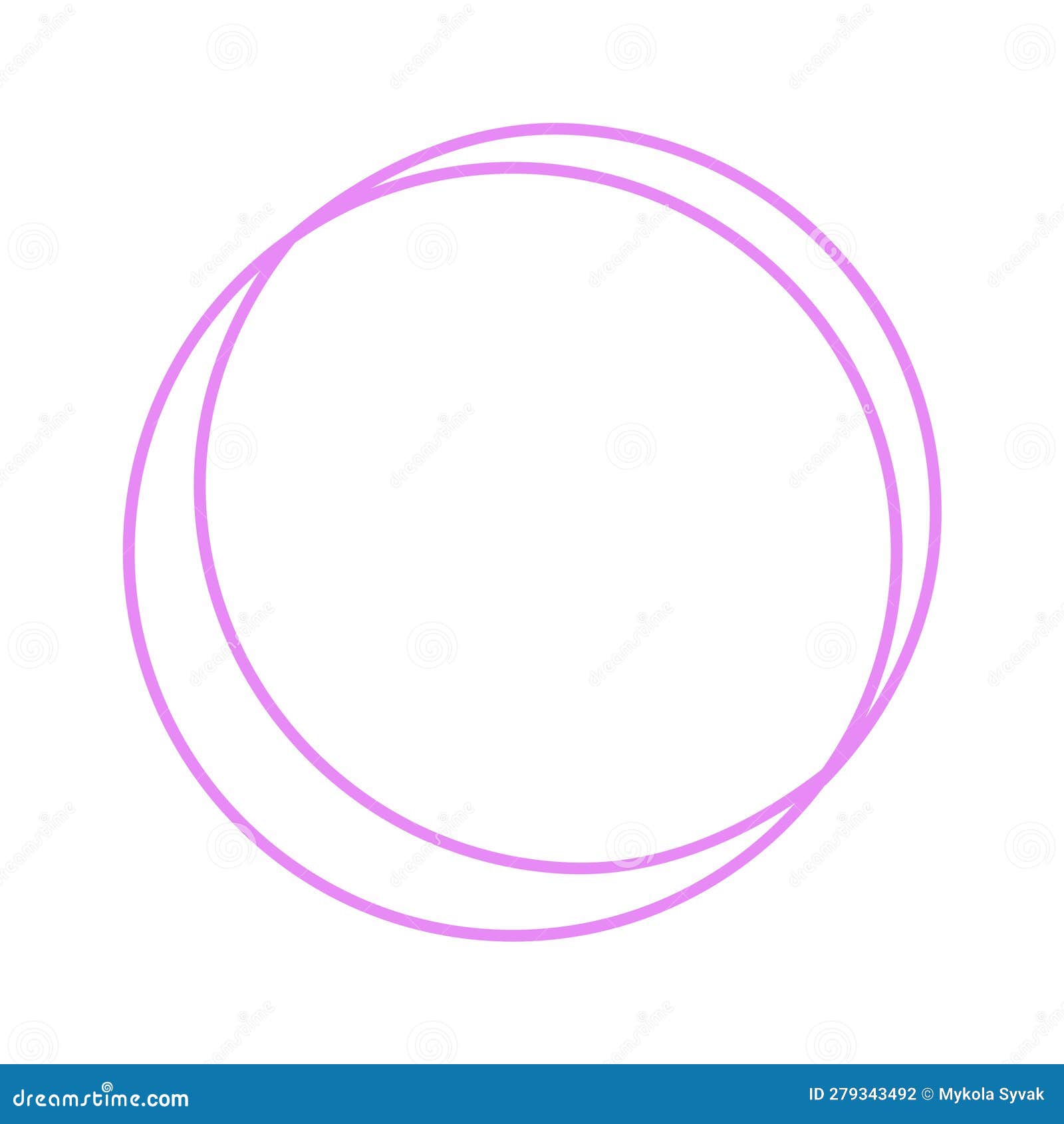 Linear Rounded Element stock vector. Illustration of icon - 279343492