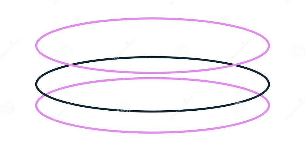 Linear Rounded Element stock vector. Illustration of frame - 279344499