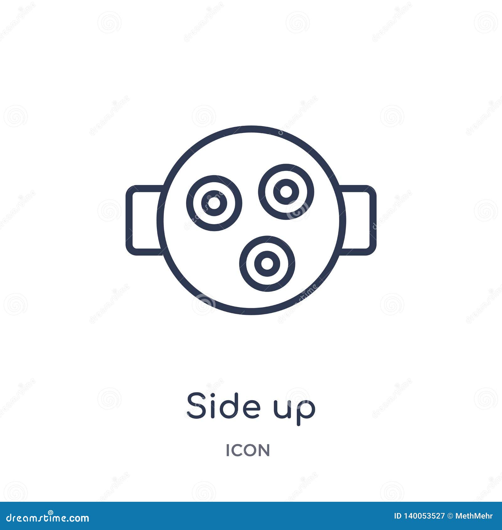 Linear Side Up Icon from Delivery and Logistic Outline Collection. Thin ...