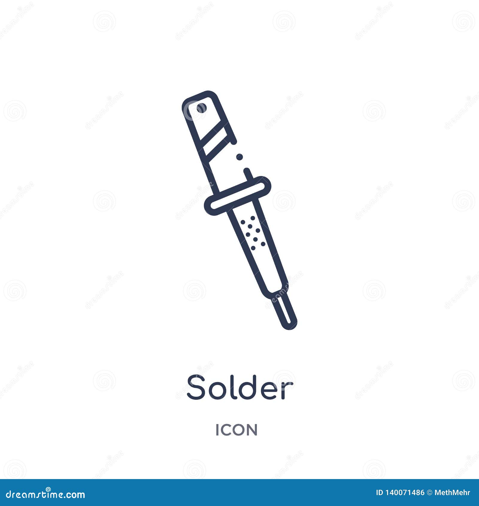 Solder Tools Icon Cartoon Vector | CartoonDealer.com #169461175