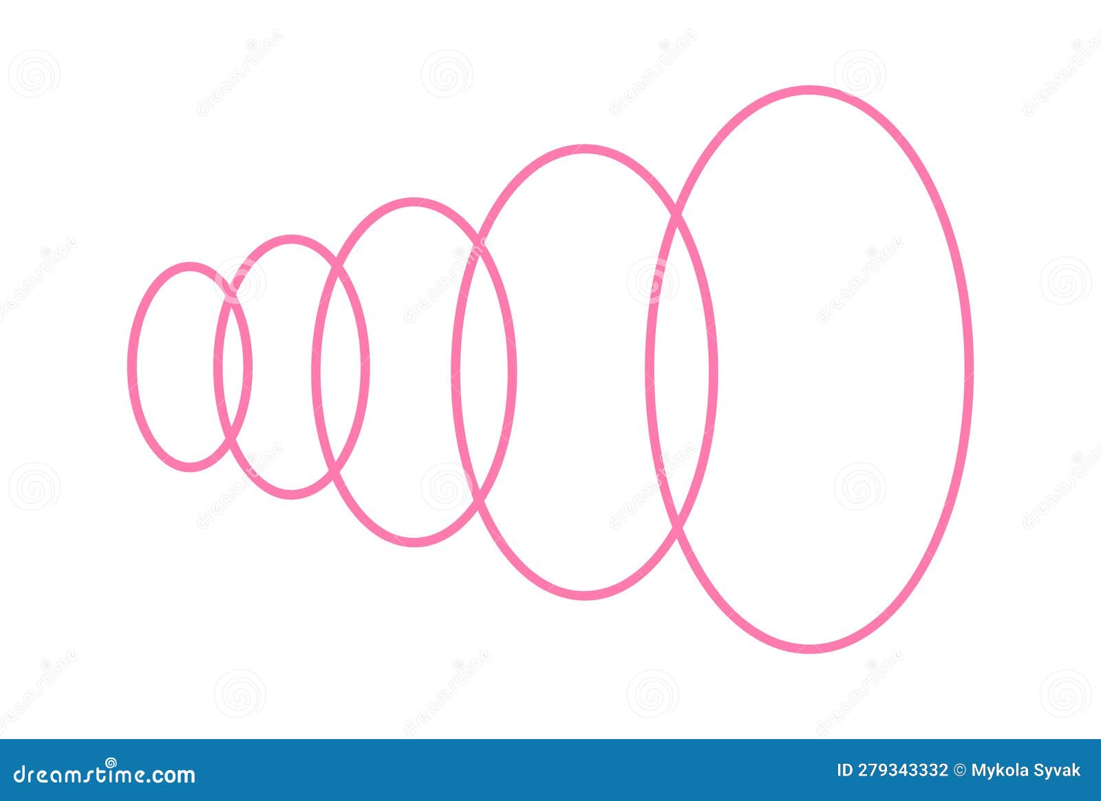Linear Sound Element stock vector. Illustration of graphic - 279343332