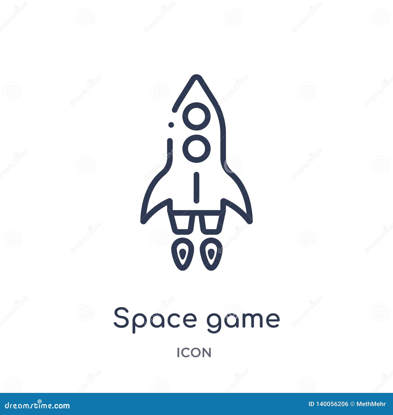 Linear Space Game Icon from Entertainment and Arcade Outline Collection ... Linear Space Game Icon from Entertainment and Arcade Outline Collection ...