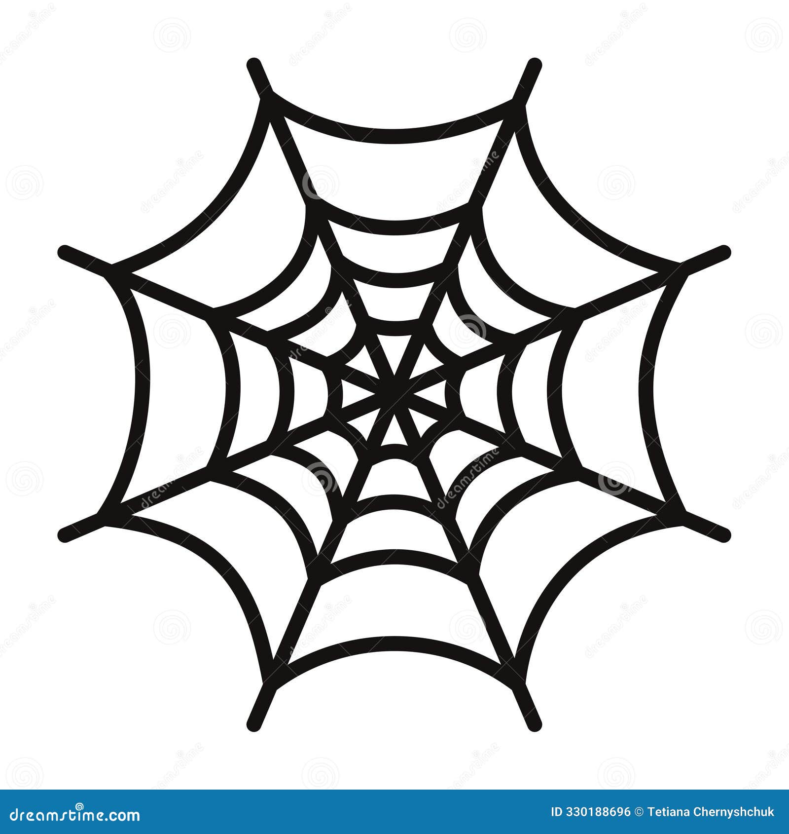 Linear Spider Chart Icon From Business Outline Collection. Thin Line ...