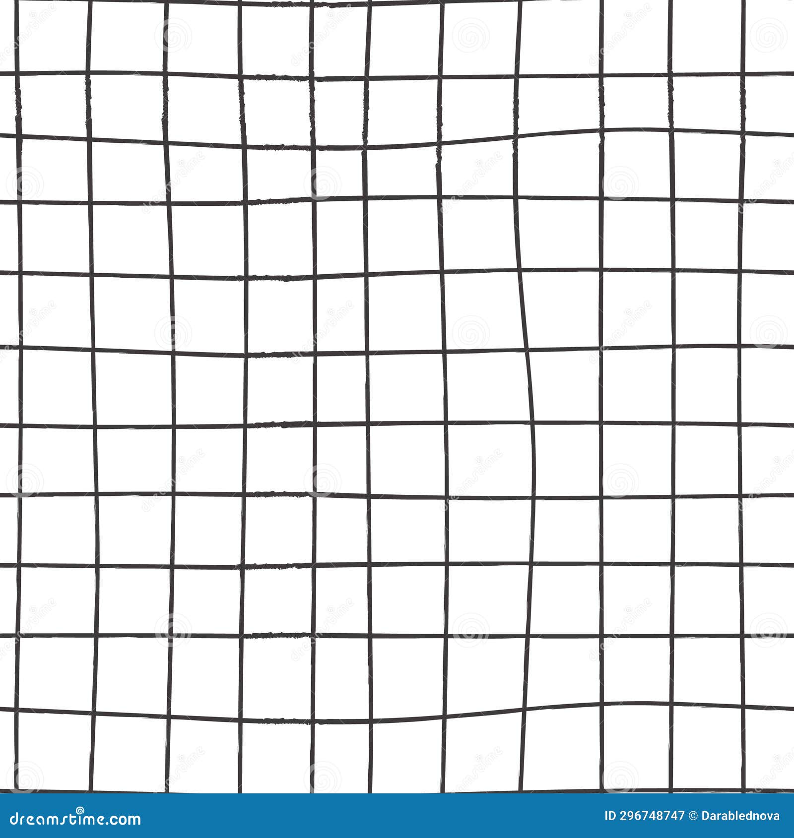 Linear Square Pattern. Different Seamless Textures Made in Hand Drawn ...