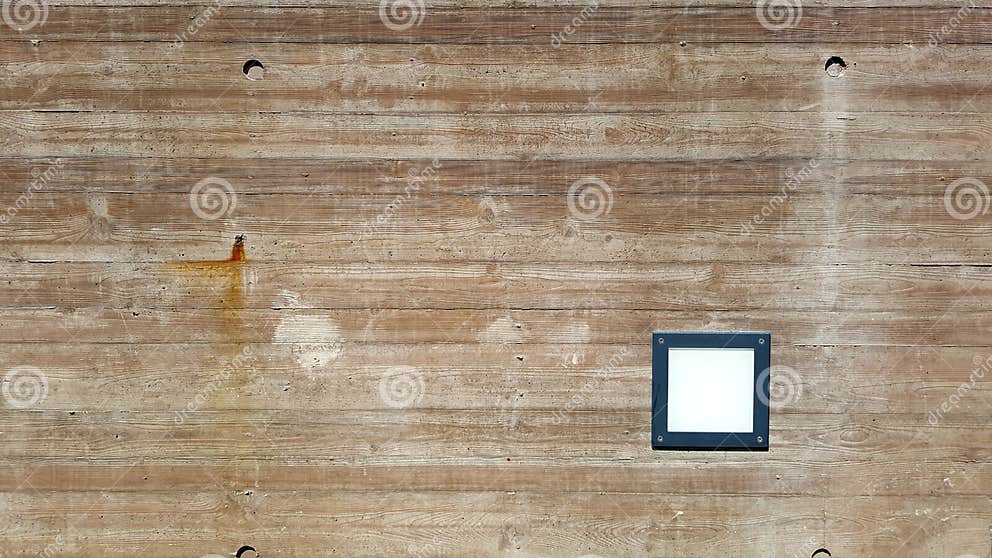 Linear Timber Stamped on Concrete Pattern Stock Photo - Image of ...