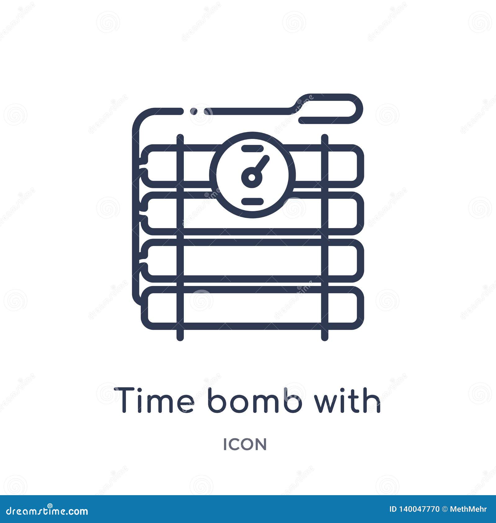 Linear Time Zones Icon From Airport Terminal Outline Collection. Thin ...