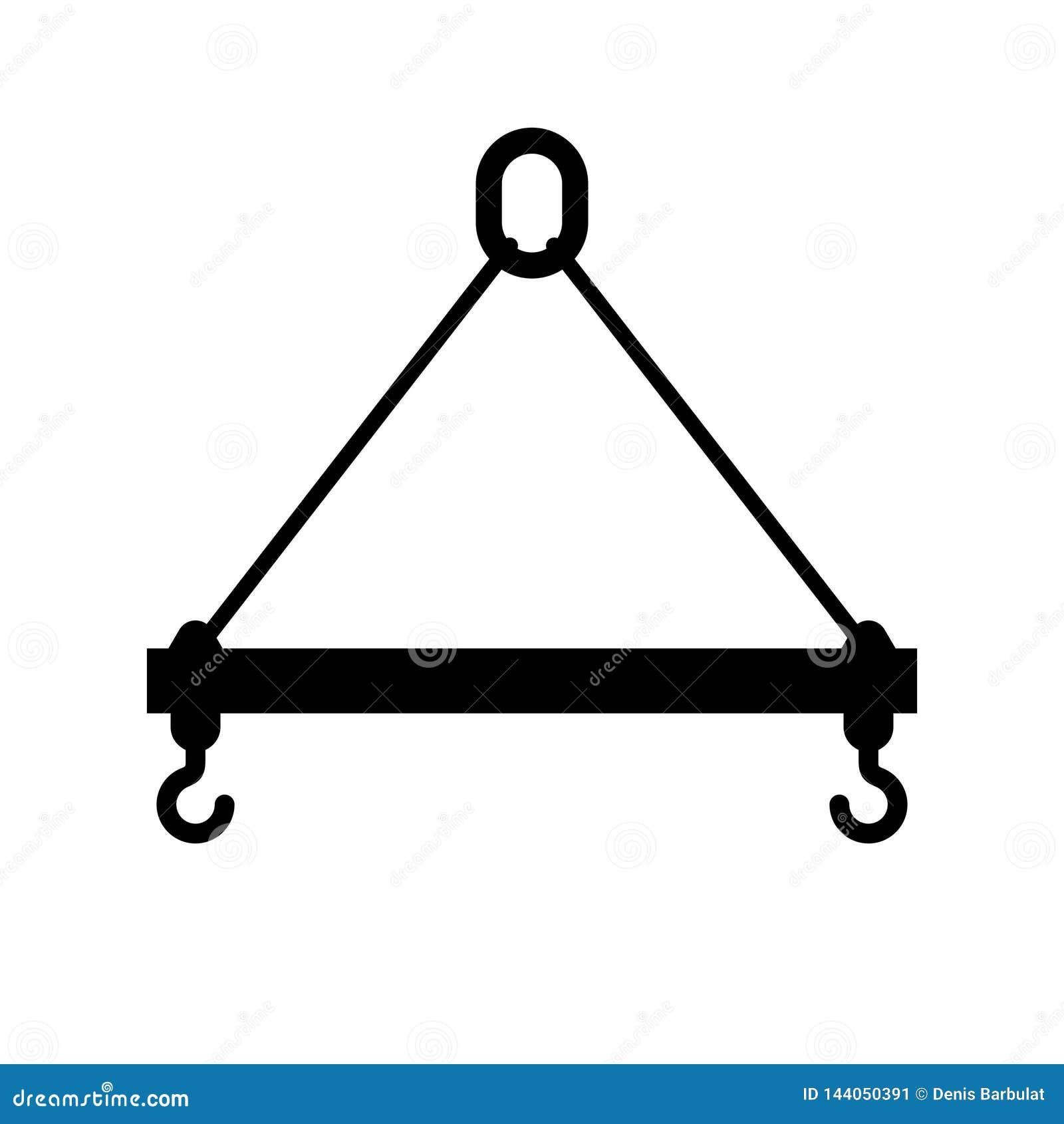 Linear Traverse with Lifting Stock Vector - Illustration of icon ...