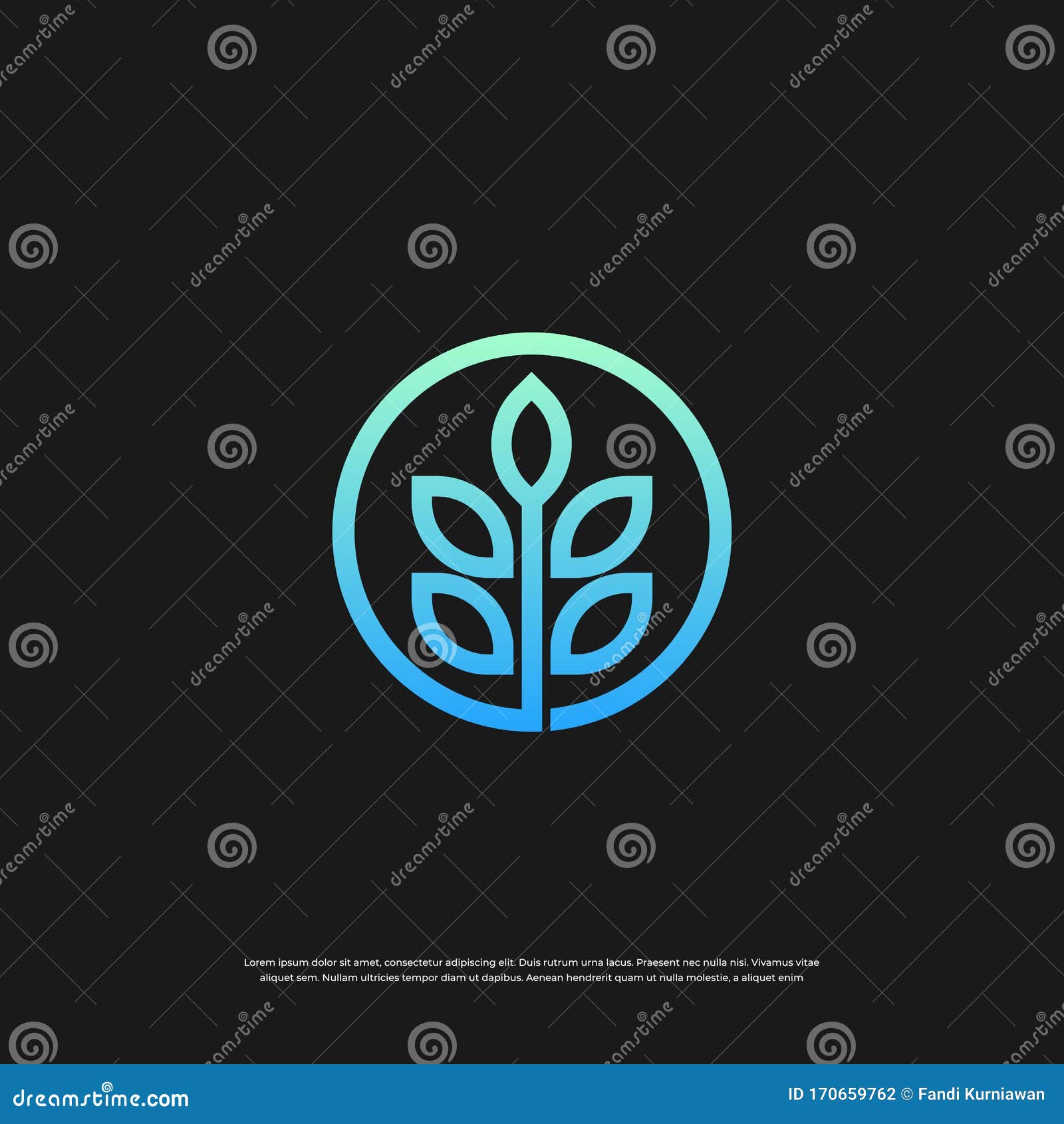 Linear Tree Of Circular Foliage Icon From Ecology Outline Collection ...