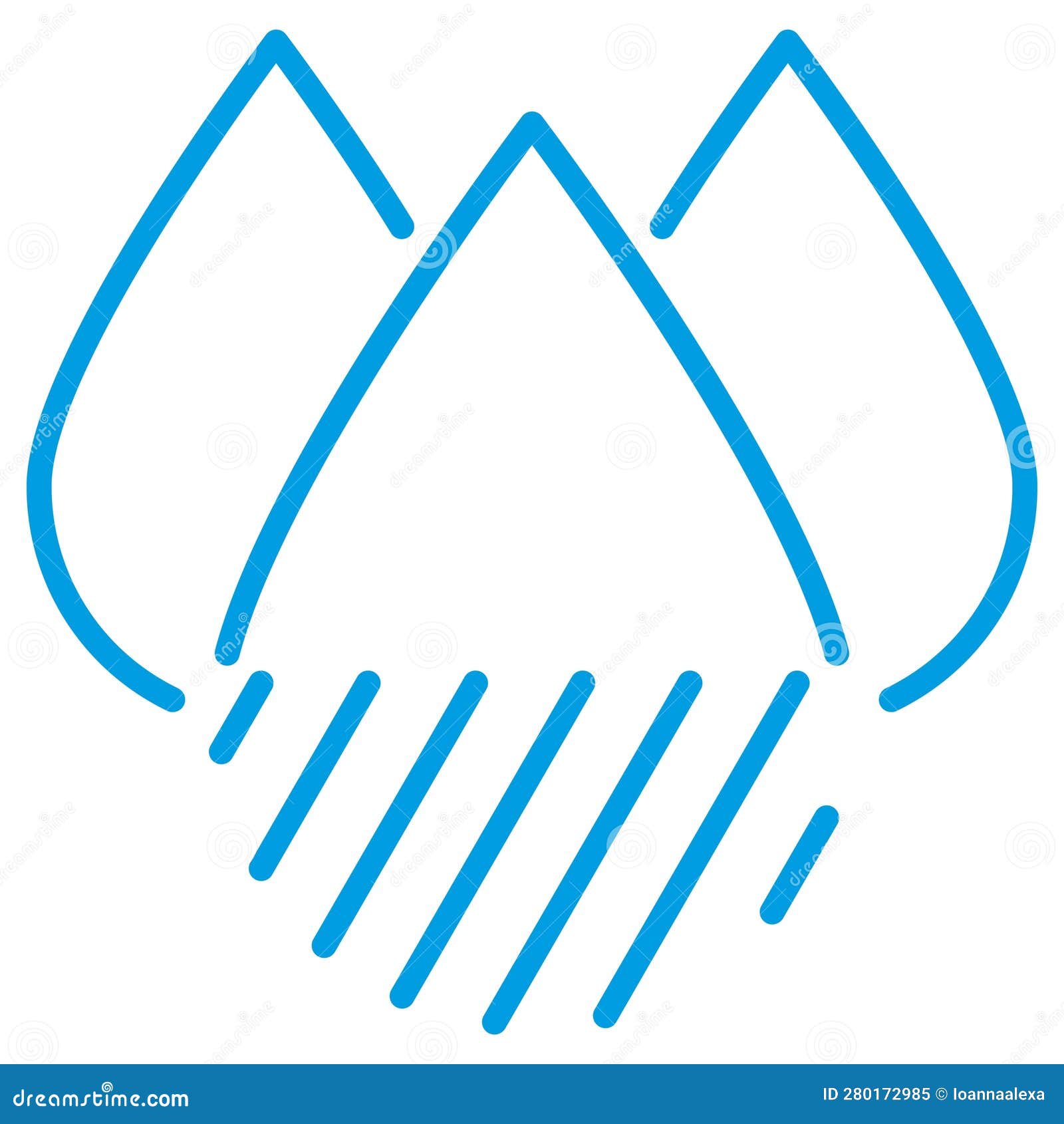 Specific Gravity Test Multi Color Concept Icon Vector Illustration ...