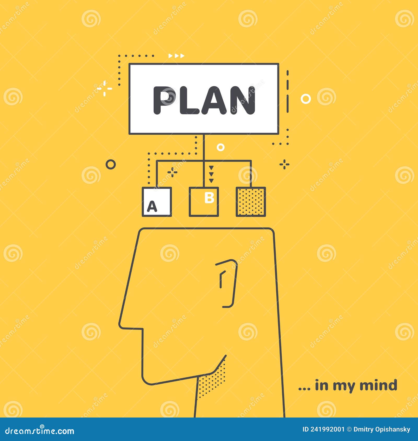 Rectangular Schematic Man Icon. Outline Silhouette. Severed Head. Pool ...