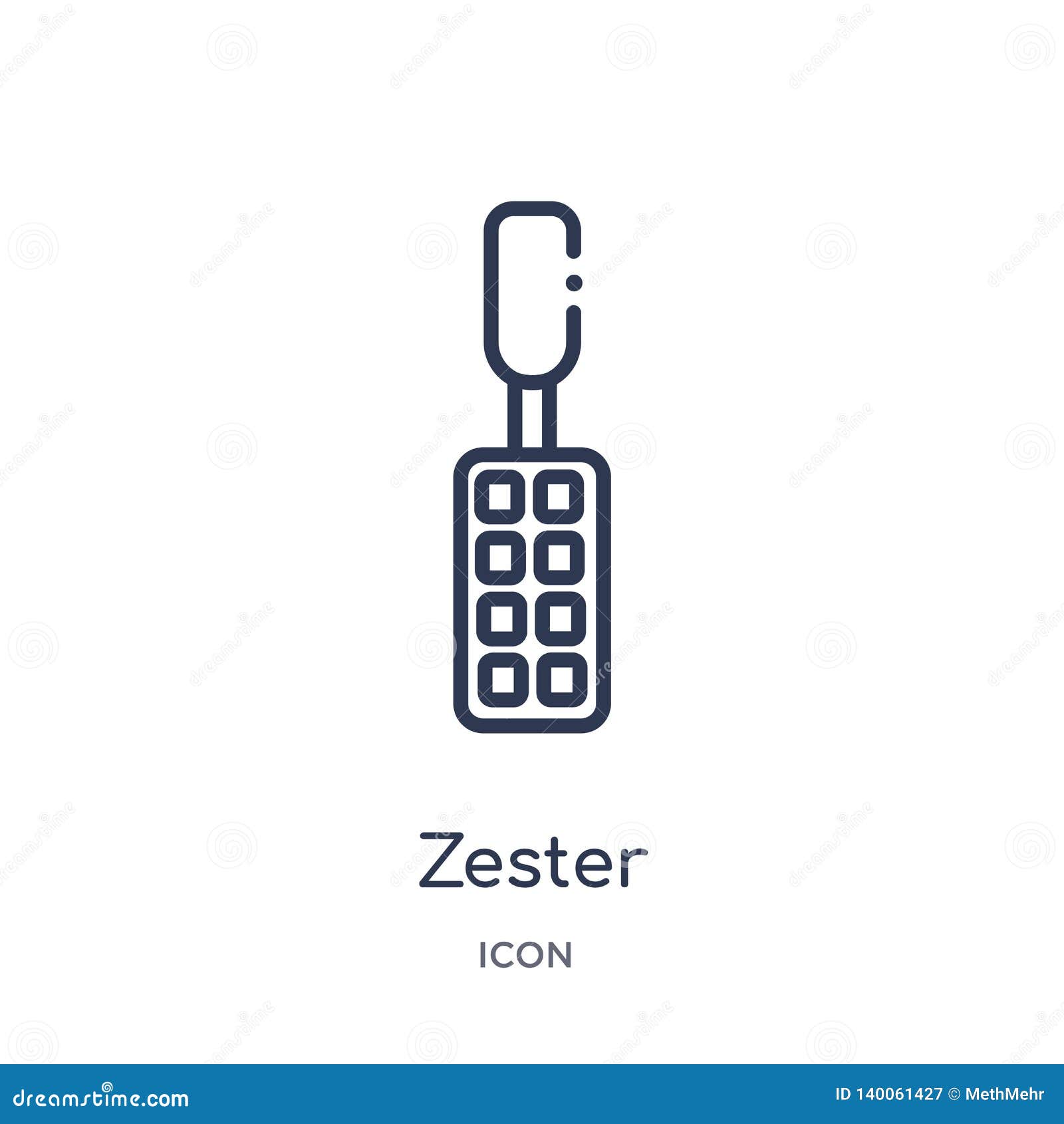 Zester Icon. Trendy Zester Logo Concept On White Background From ...
