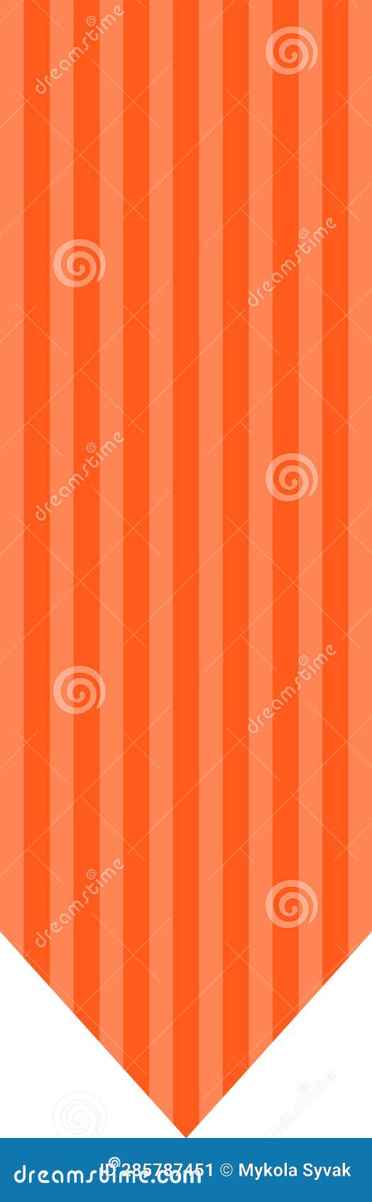 Lined Bookmark Stripe stock illustration. Illustration of outline ...