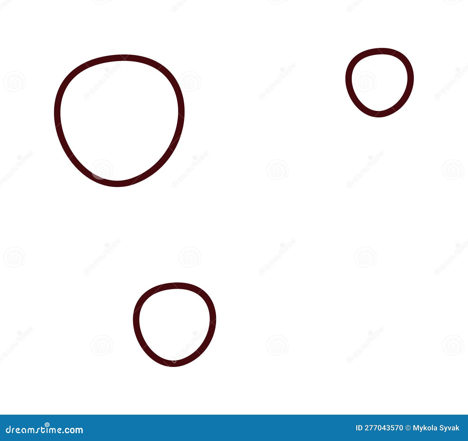 Lined Bubbles Icon stock vector. Illustration of discussion - 277043570