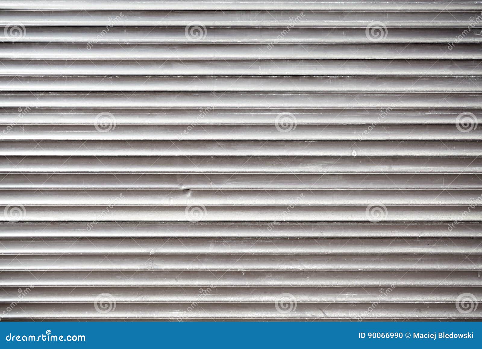 Lined Metal Wall, Background or Texture Stock Photo - Image of abstract ...