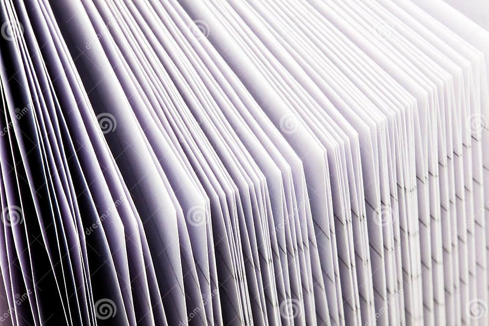 The Pages of a Lined Notebook Stock Image - Image of object, lined ...