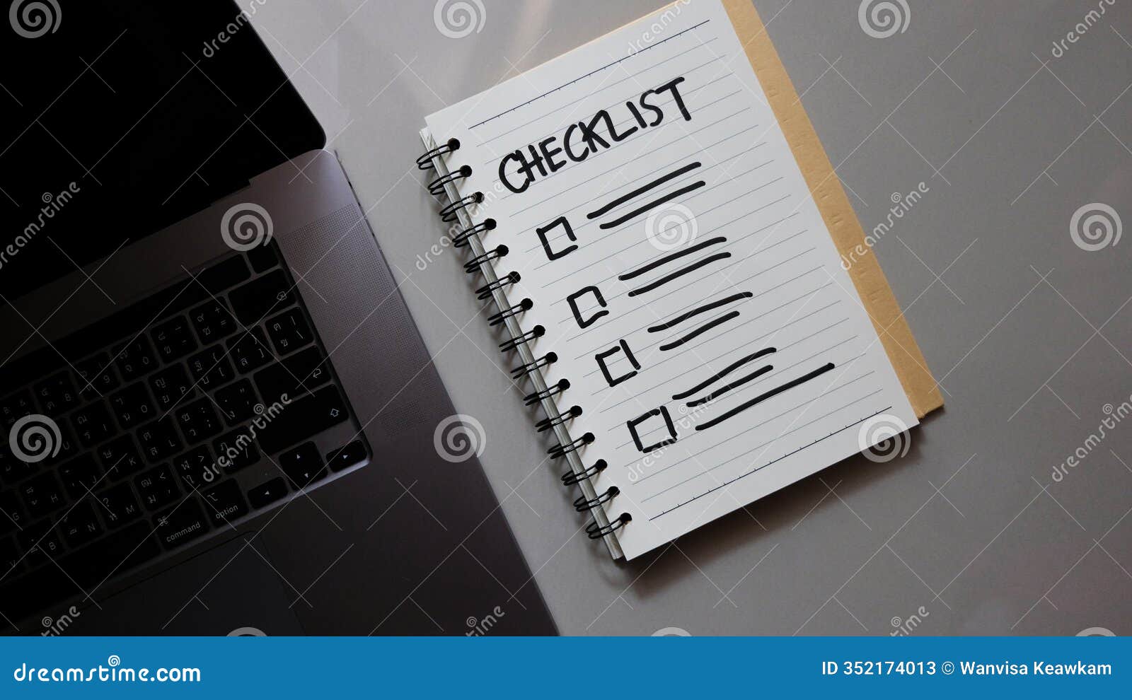 Checklist Paper with Tick Mark, Checklist Concept. Stock Image - Image ...