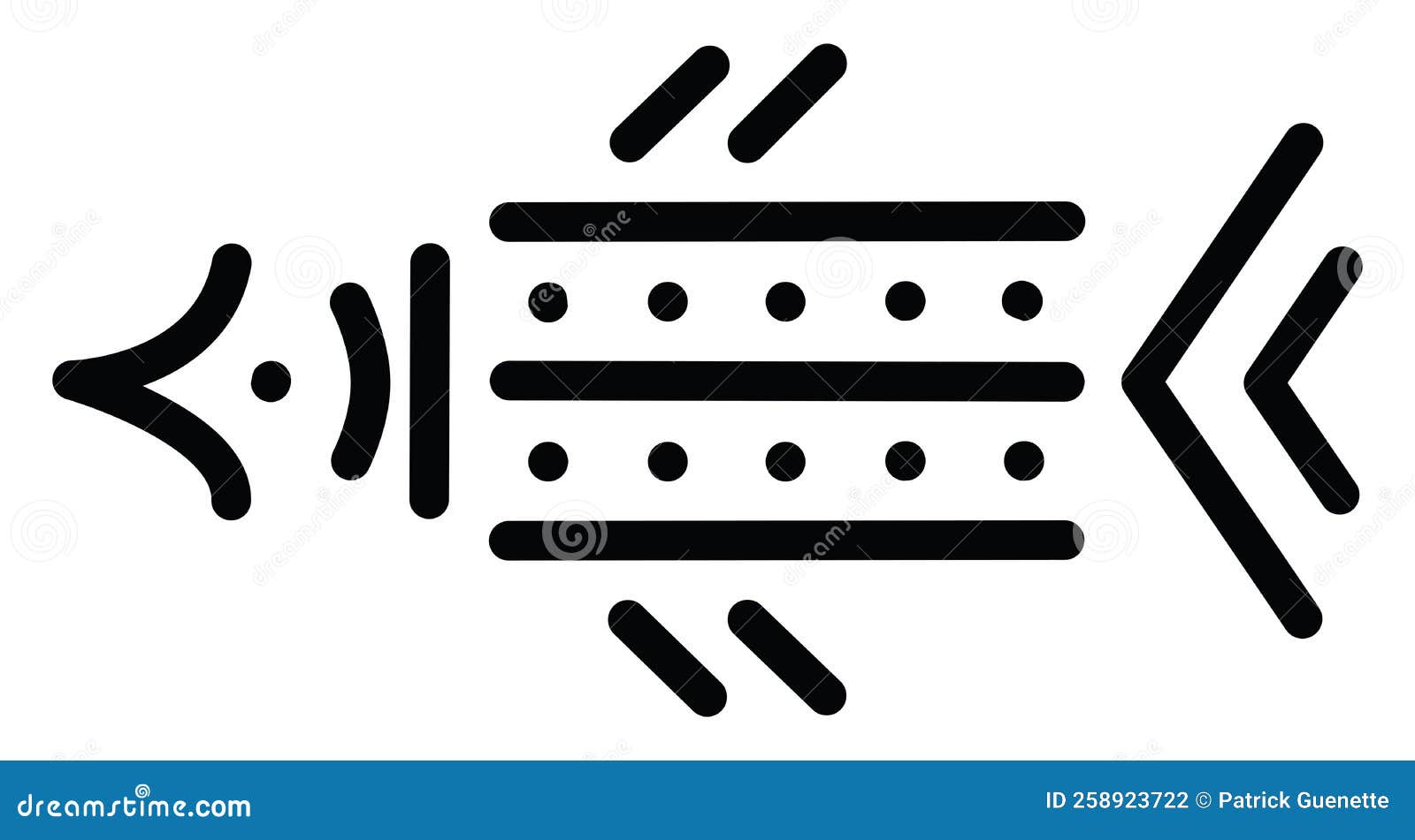 Barb Fish Vector Illustration Transparent Background Royalty-Free ...