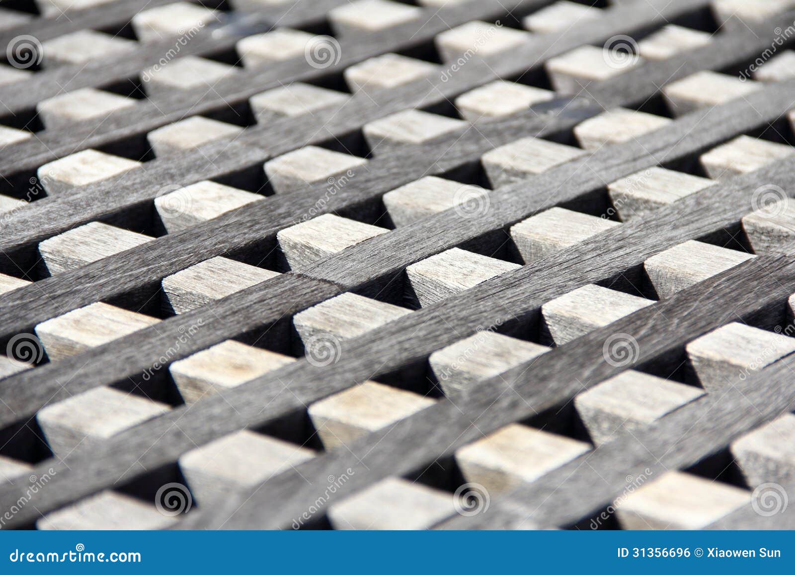 Lined up wooden blocks stock photo. Image of blank, closeup - 31356696