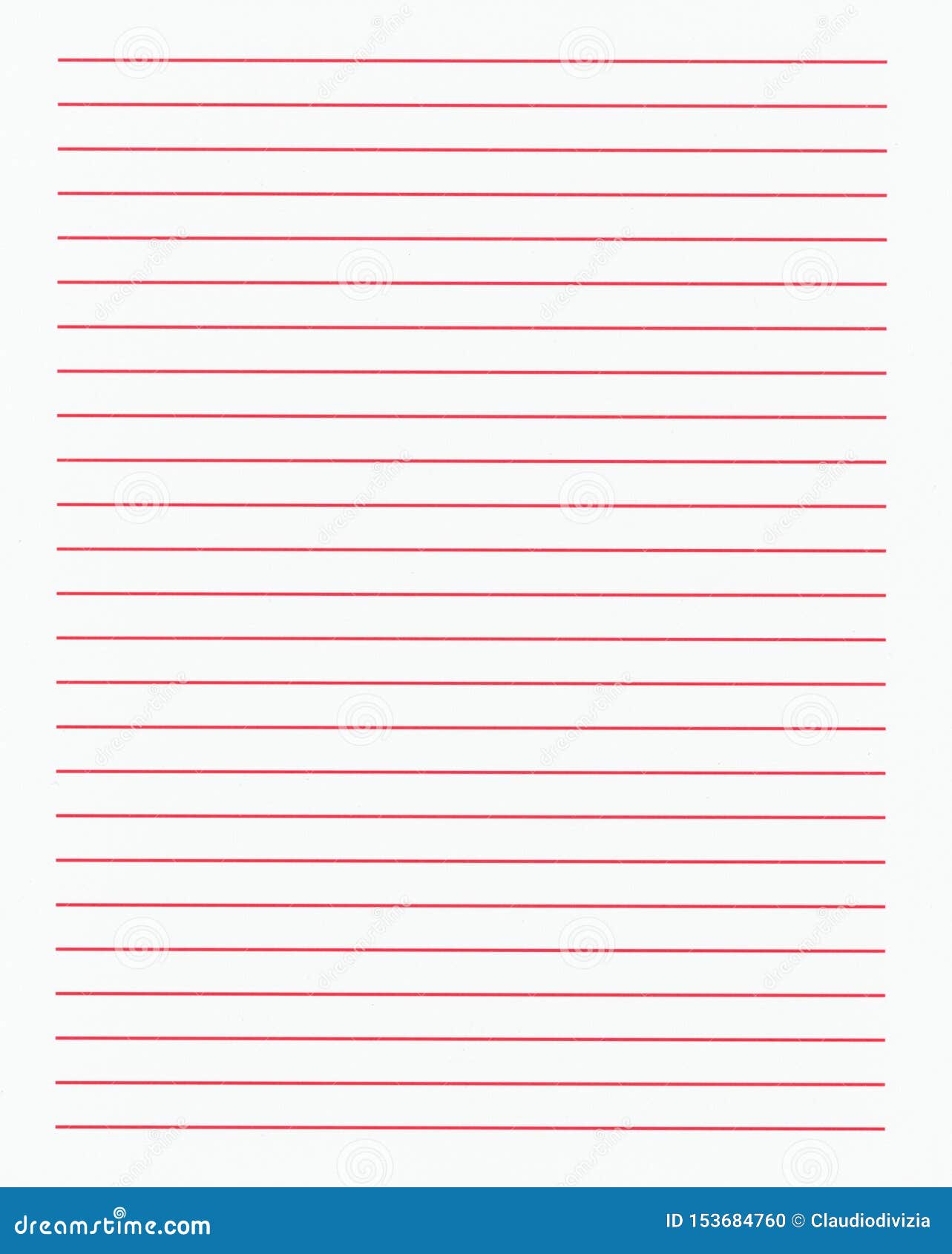 Lined White Paper With Red Lines Texture Background Royalty-Free Stock ... Lined White Paper With Red Lines Texture Background Royalty-Free Stock ...