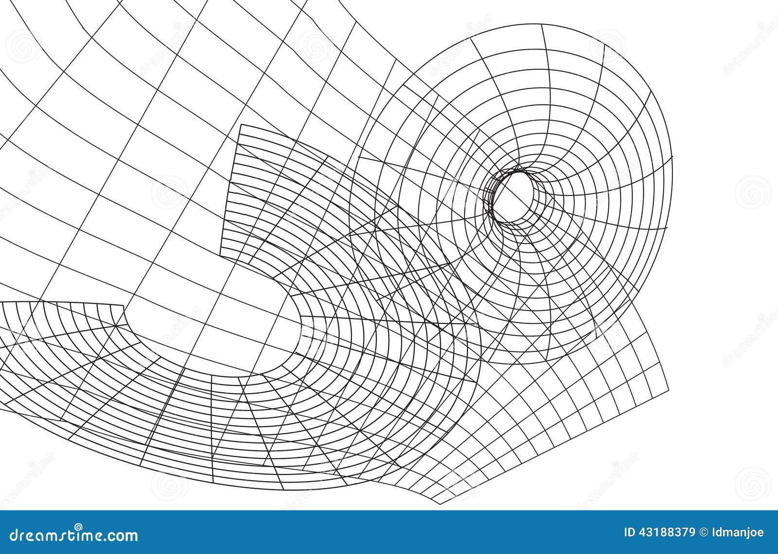 Linee nette grafiche illustrazione di stock. Illustrazione di estratto ...