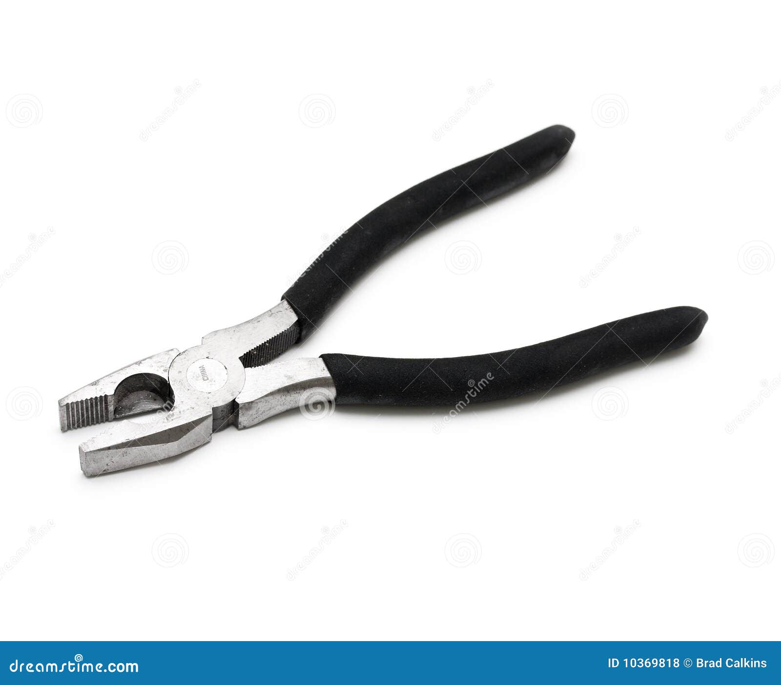 Lineman s pliers stock photo. Image of electrical, handles - 10369818