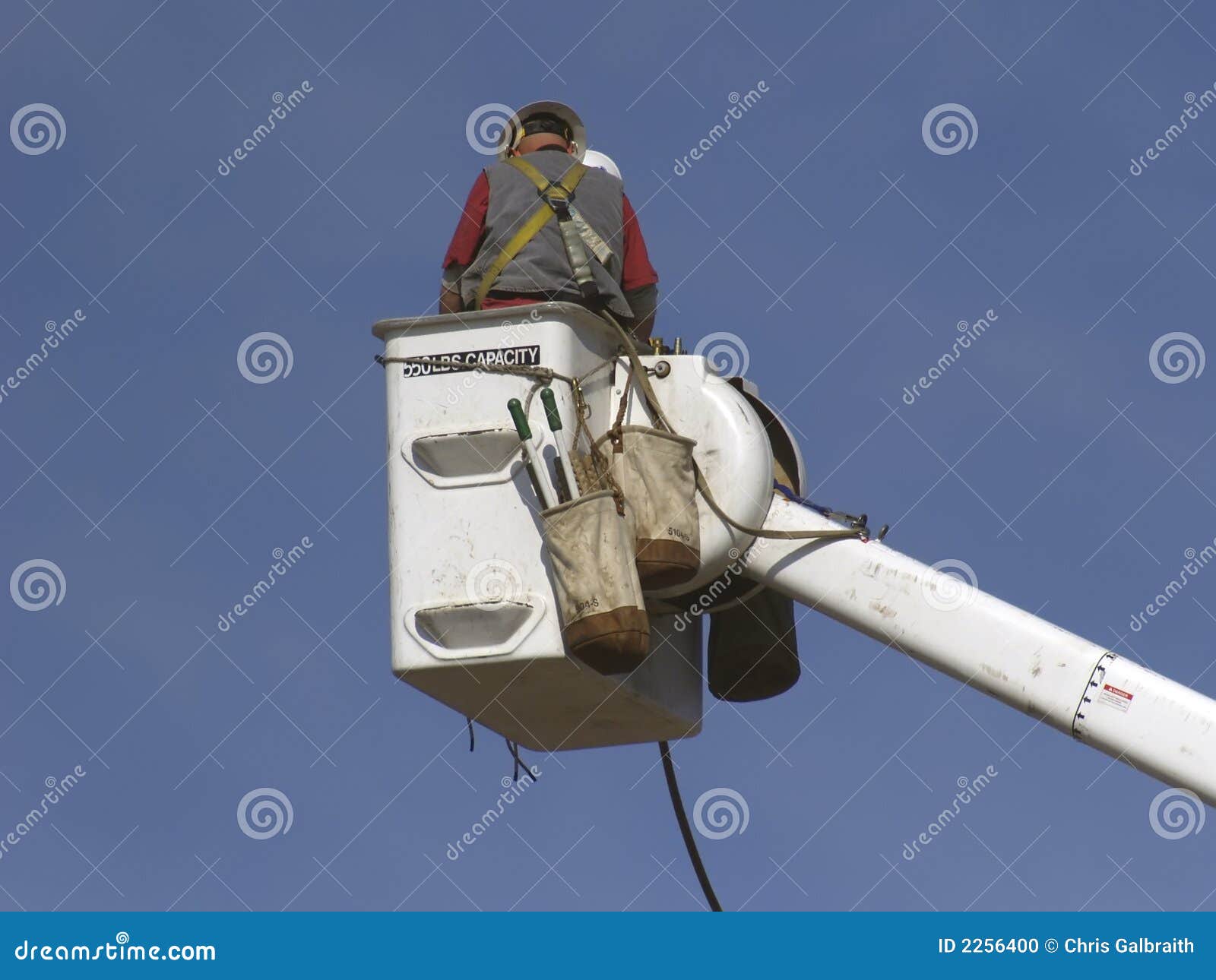 Lineman05 stock photo. Image of construction, journeyman - 2256400