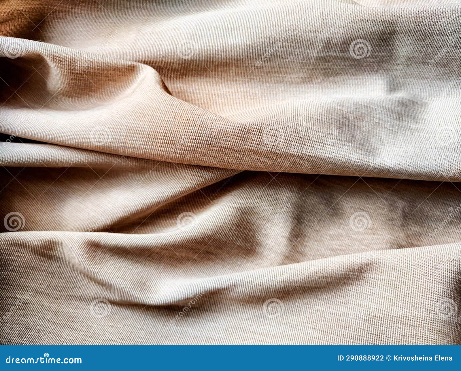 Linen Crumpled Crumpled Fabric Background. Jute, Abstract Woven Fabric ...
