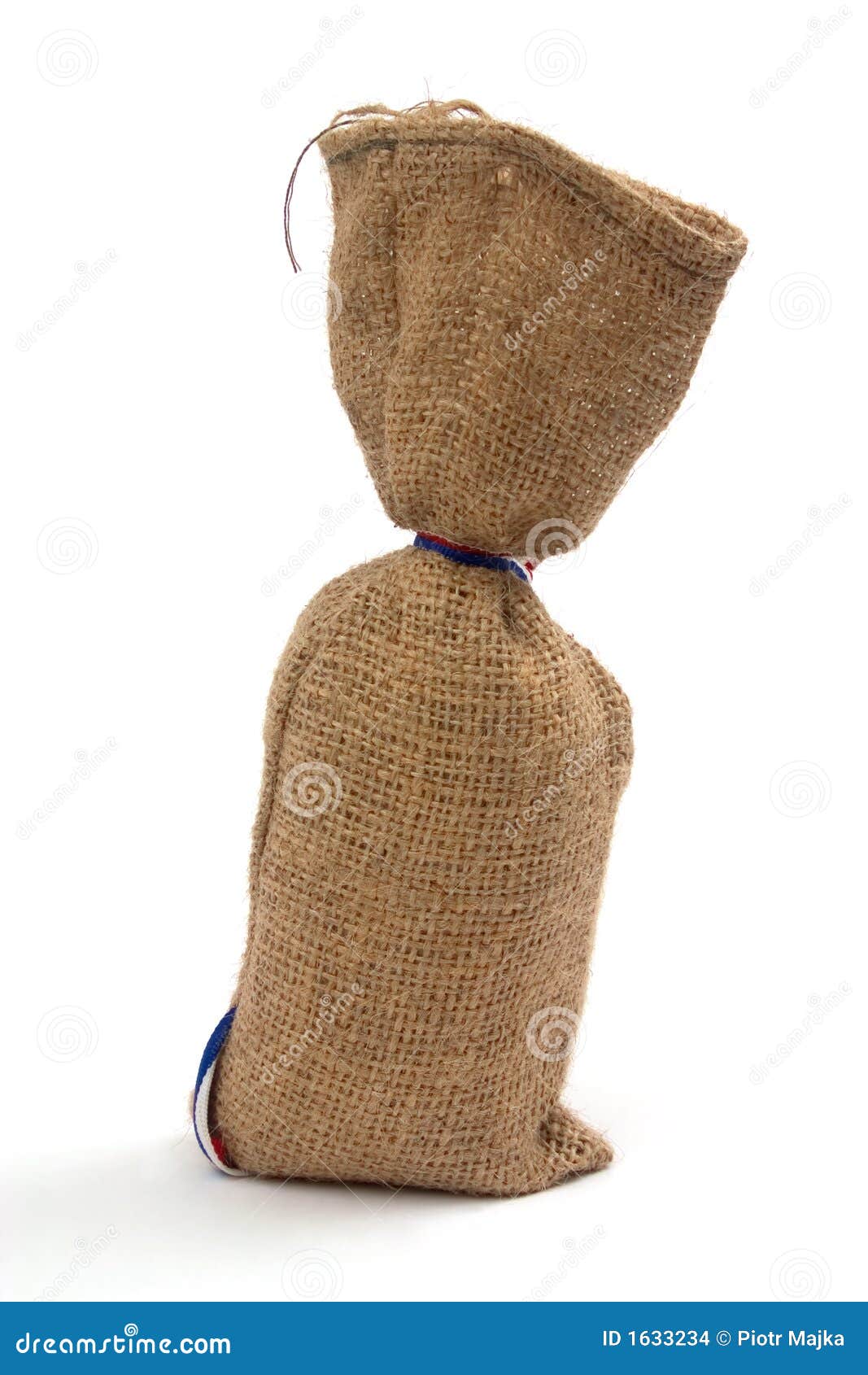 Linen sack stock photo. Image of fabric, linen, security - 1633234