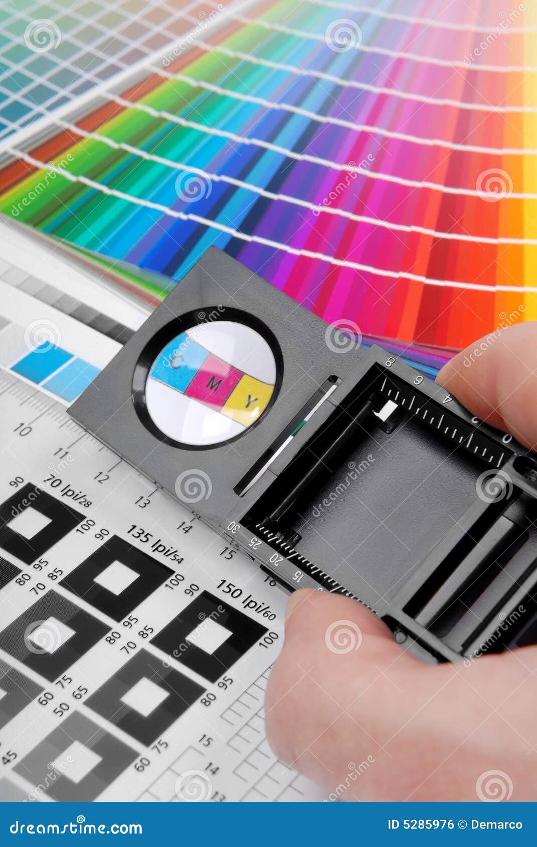 Linen tester stock photo. Image of colouring, proof, pattern - 5285976