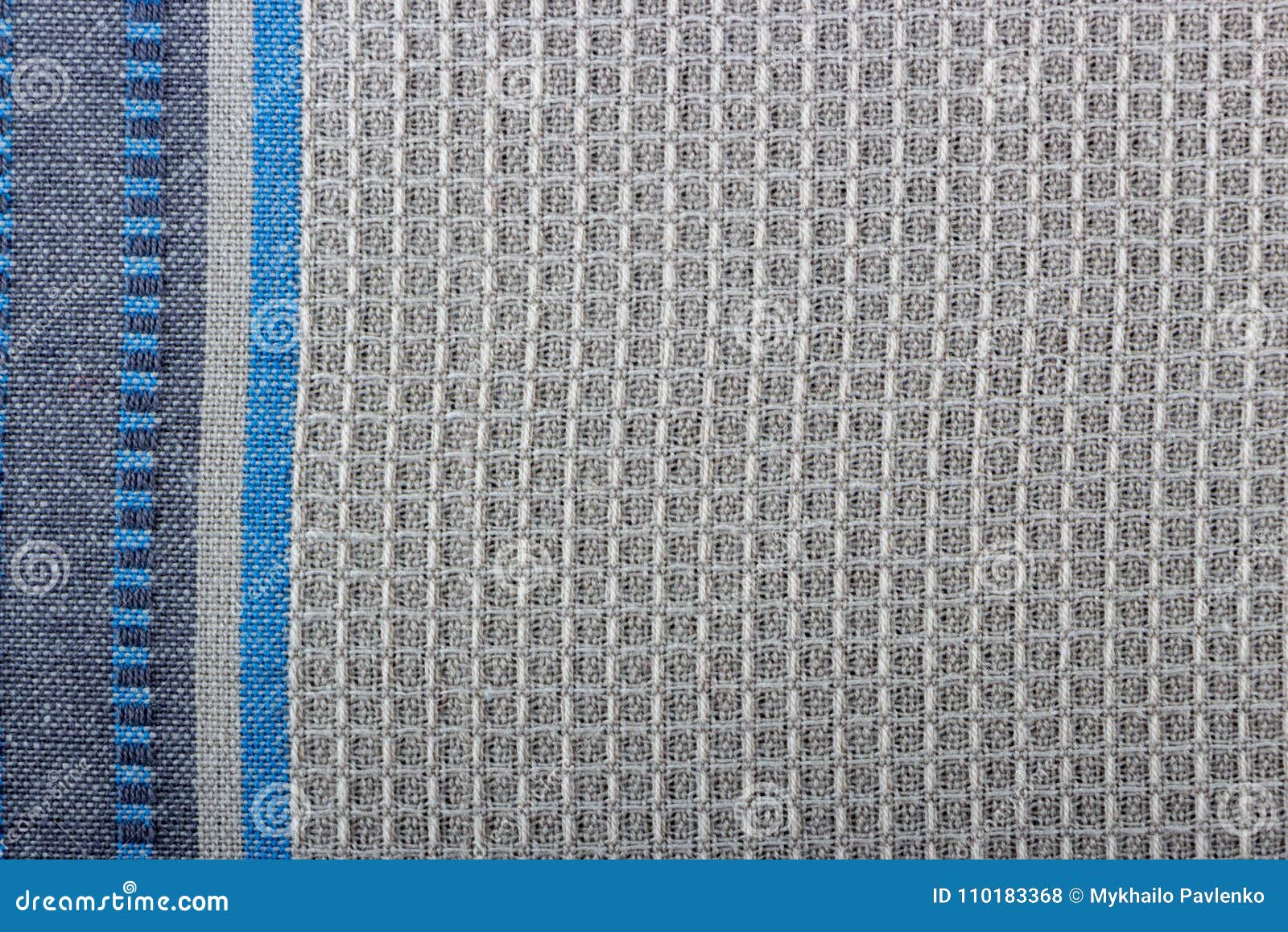 Linen Texture Fabrics, Waffle Structure Stock Photo - Image of quality ...