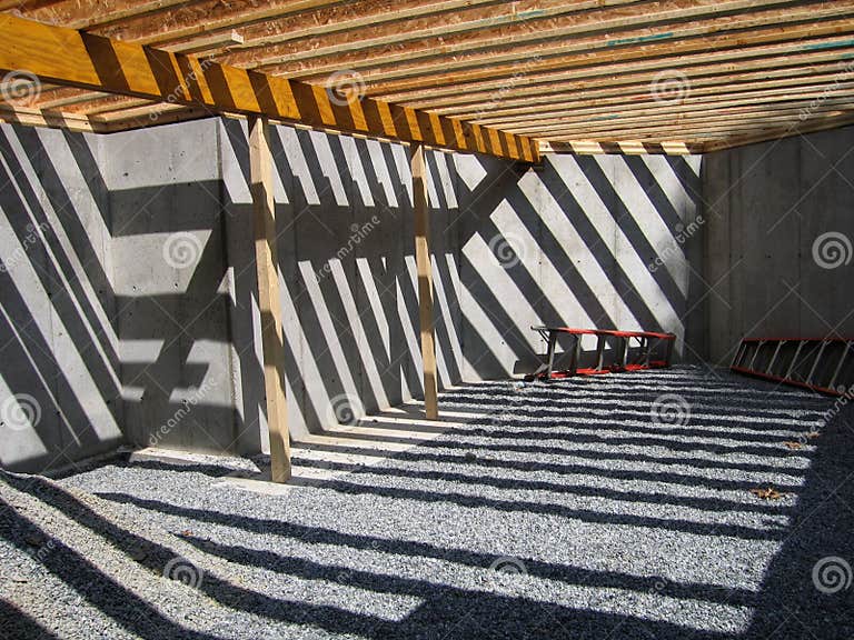 Lines stock image. Image of concrete, basement, aggregate - 5728257