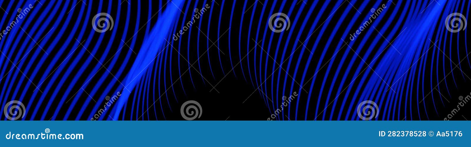 Lines Abstract Background Black and Blue Waves Pattern. Abstract ...
