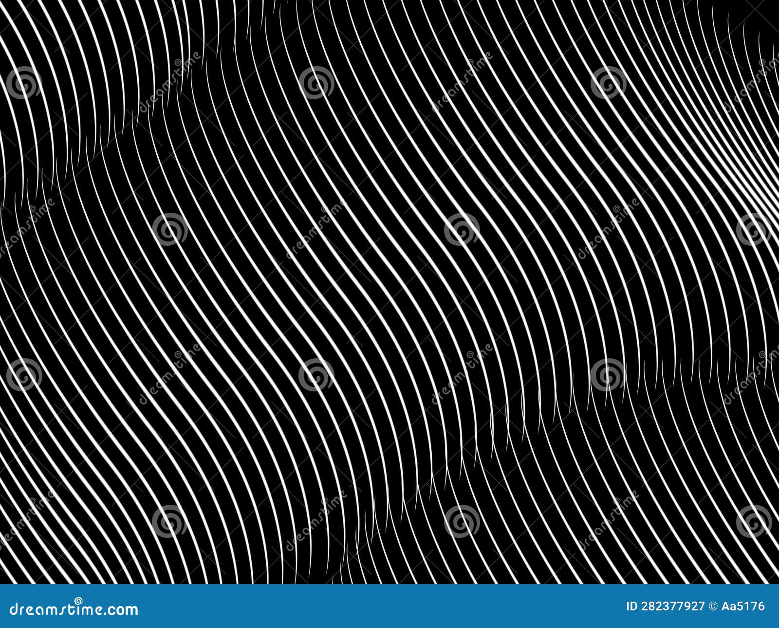 Lines Abstract Background Black and White Wavy Pattern. Abstract ...