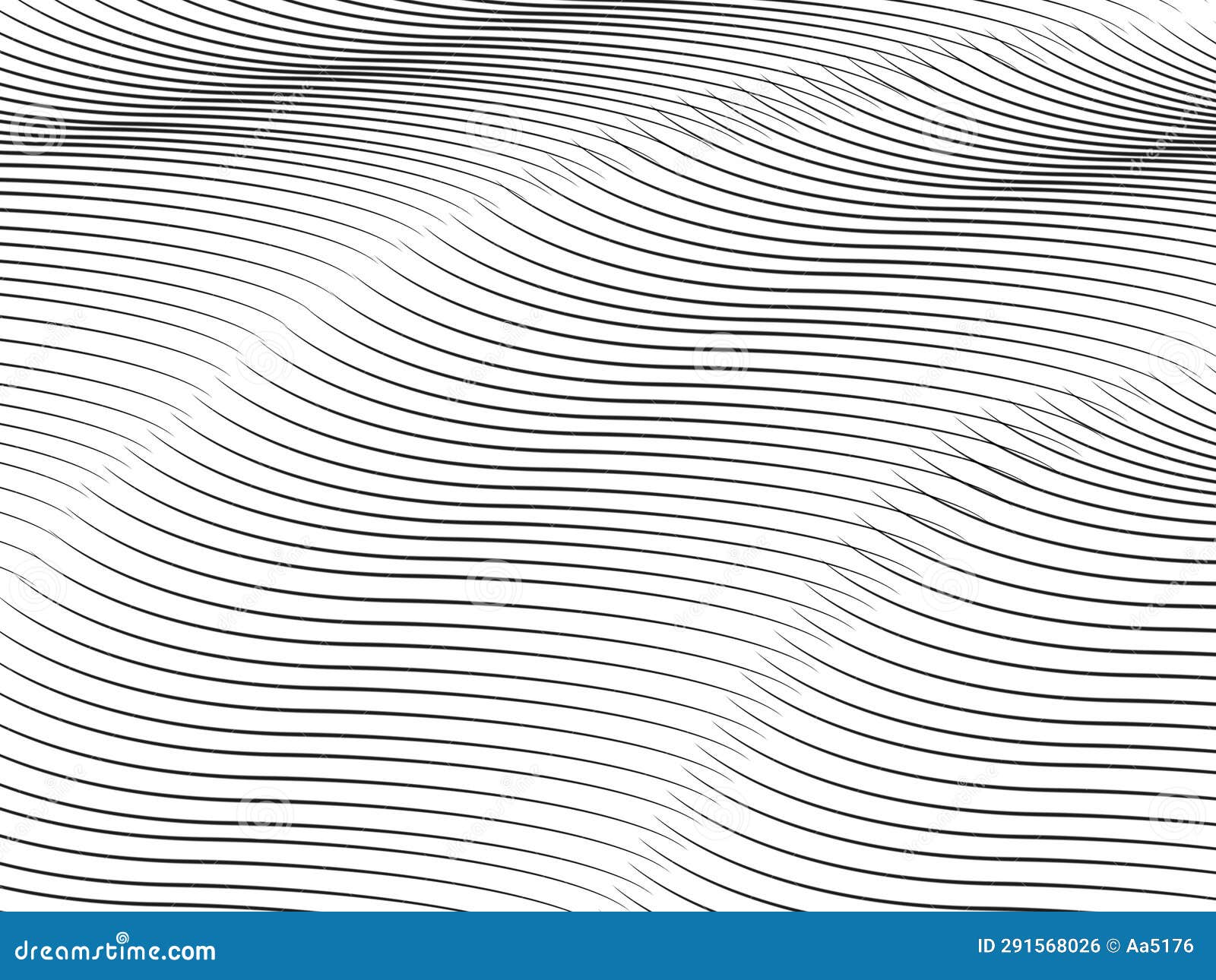 Lines Abstract Background Black and White Wavy Pattern. Abstract ...