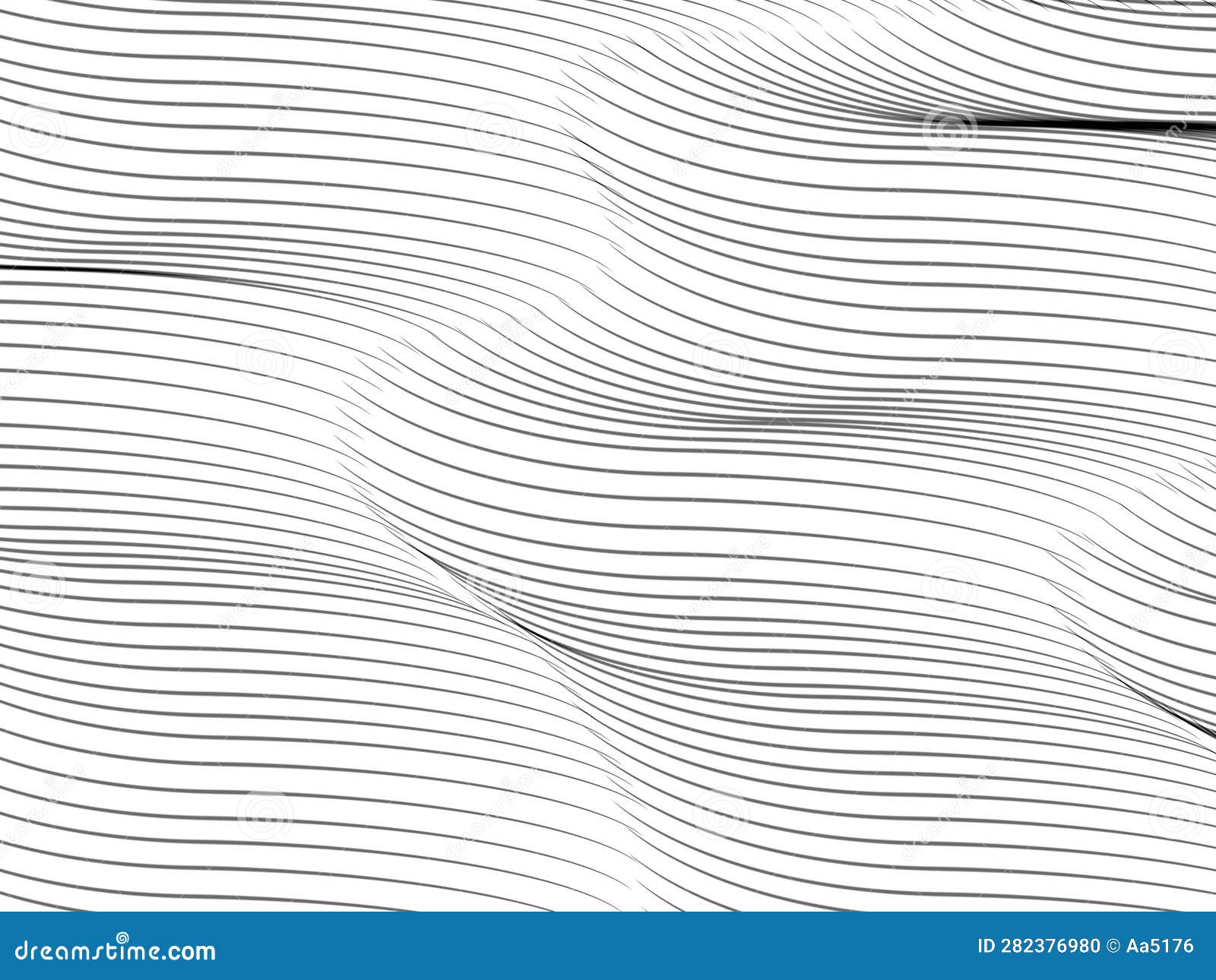 Lines Abstract Background Black and White Wavy Pattern. Abstract ...