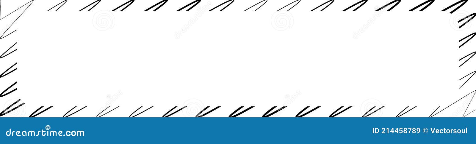 Lines Abstract Rectangular Frame, Border Vector Graphics Stock Vector ...