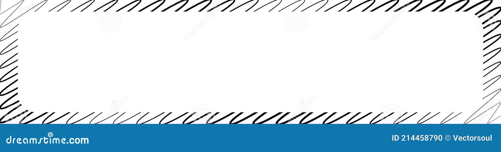 Lines Abstract Rectangular Frame, Border Vector Graphics Stock Vector ...